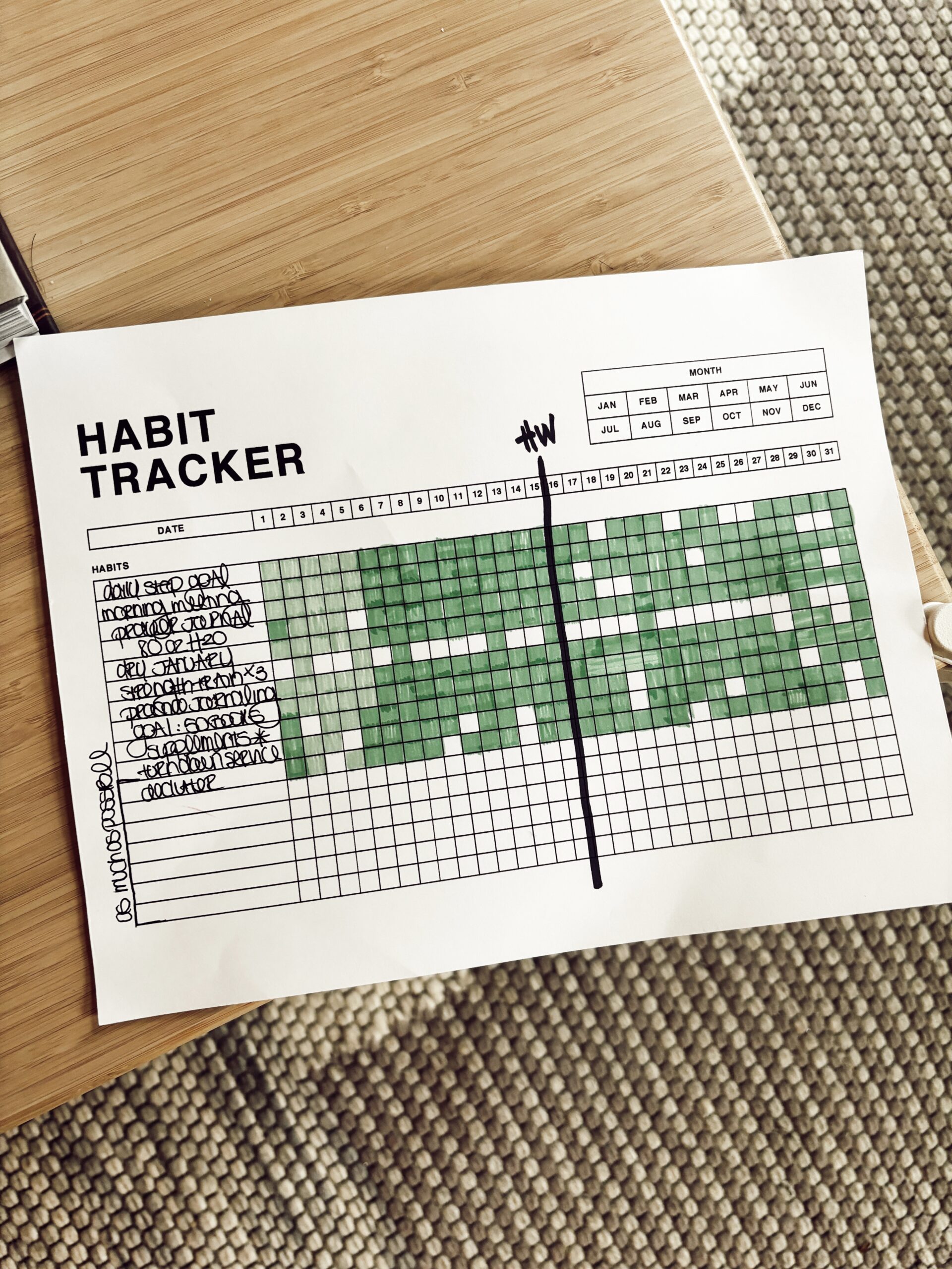 My January Habit Tracker: What Worked, What Didn’t, and What’s Next - Blog